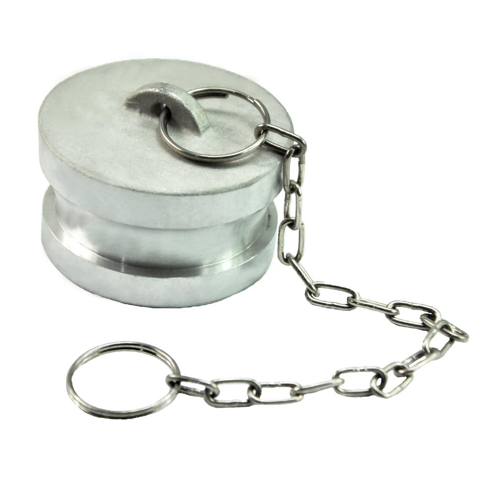 Instantaneous Couplings Aluminium Blank Plug & Chain – Merseyflex Ltd
