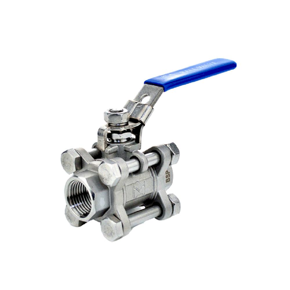 Economical 3 Piece Manual Stainless Steel Ball Valve – Merseyflex Ltd