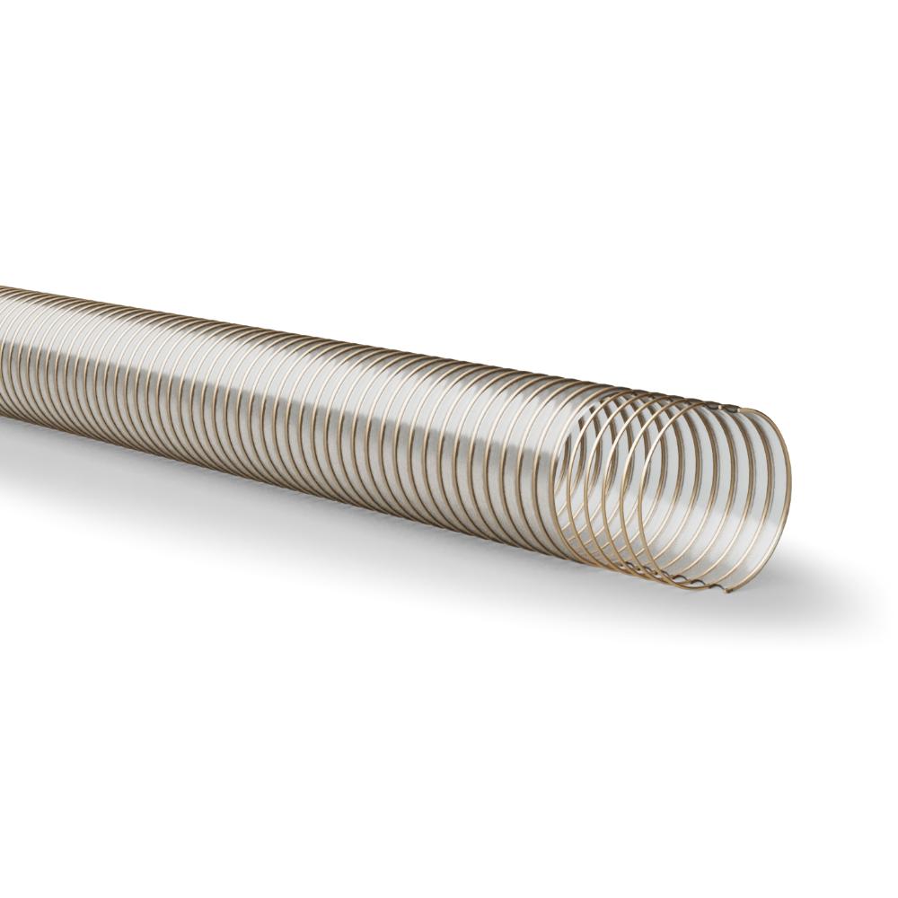 Pureflex Heavy - Clear Heavy Duty Polyurethane Ducting 1.4mm Wall ...