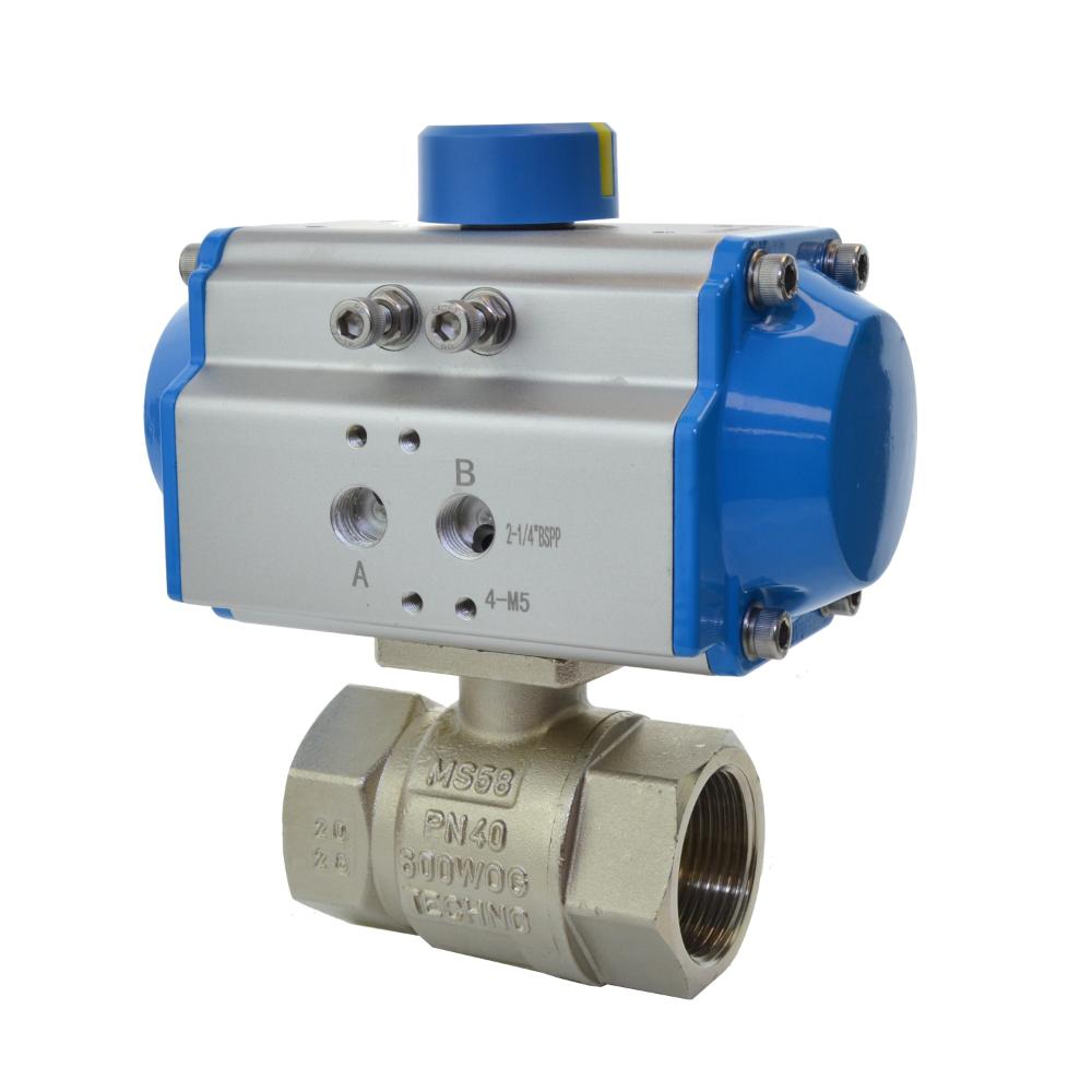 Economy Pneumatic Actuated Brass Ball Valve – Merseyflex Ltd
